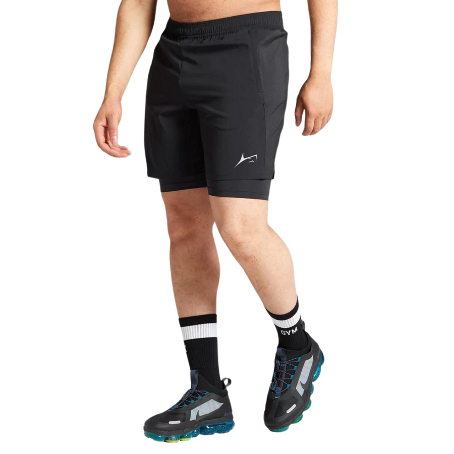 2 in 1 Dual Shorts with Inner Compression – Prosharx
